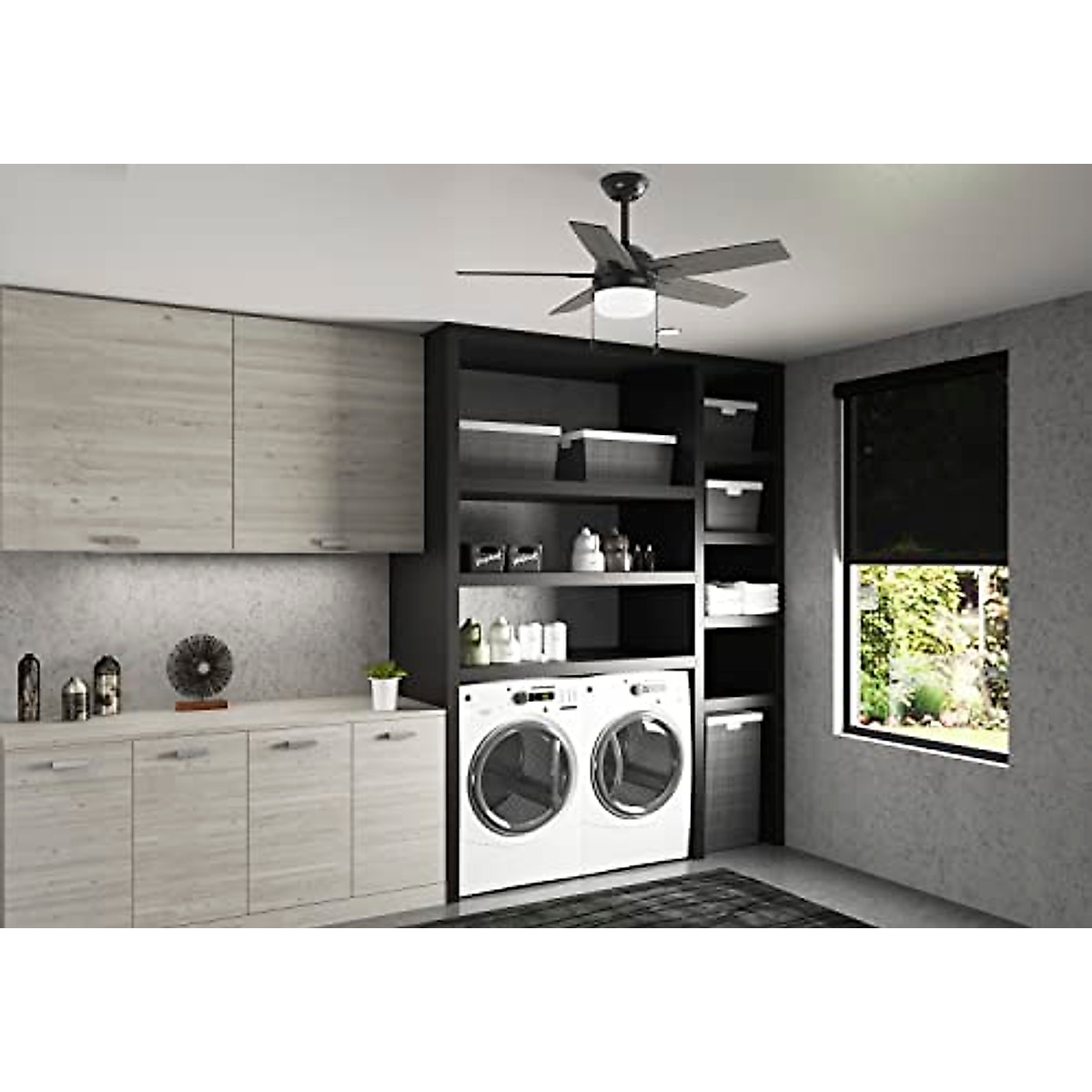 Hunter Fan Company 52486 Anisten Ceiling Fan, Matte Black