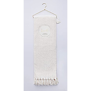 Lumina Lou Knitted 50"x70" Oversized Throw for Couch & Bed - Super Soft & Cozy Chenille Knit Decorative Blanket