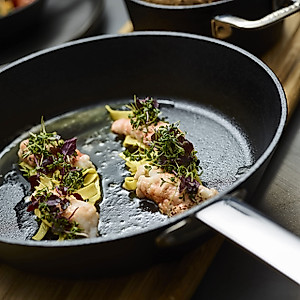 Scanpan Stratanium+ Nonstick Stainless Steel 9.5 & 11" Fry Pan Skillet Set - Maitre D' - Made in Denmark