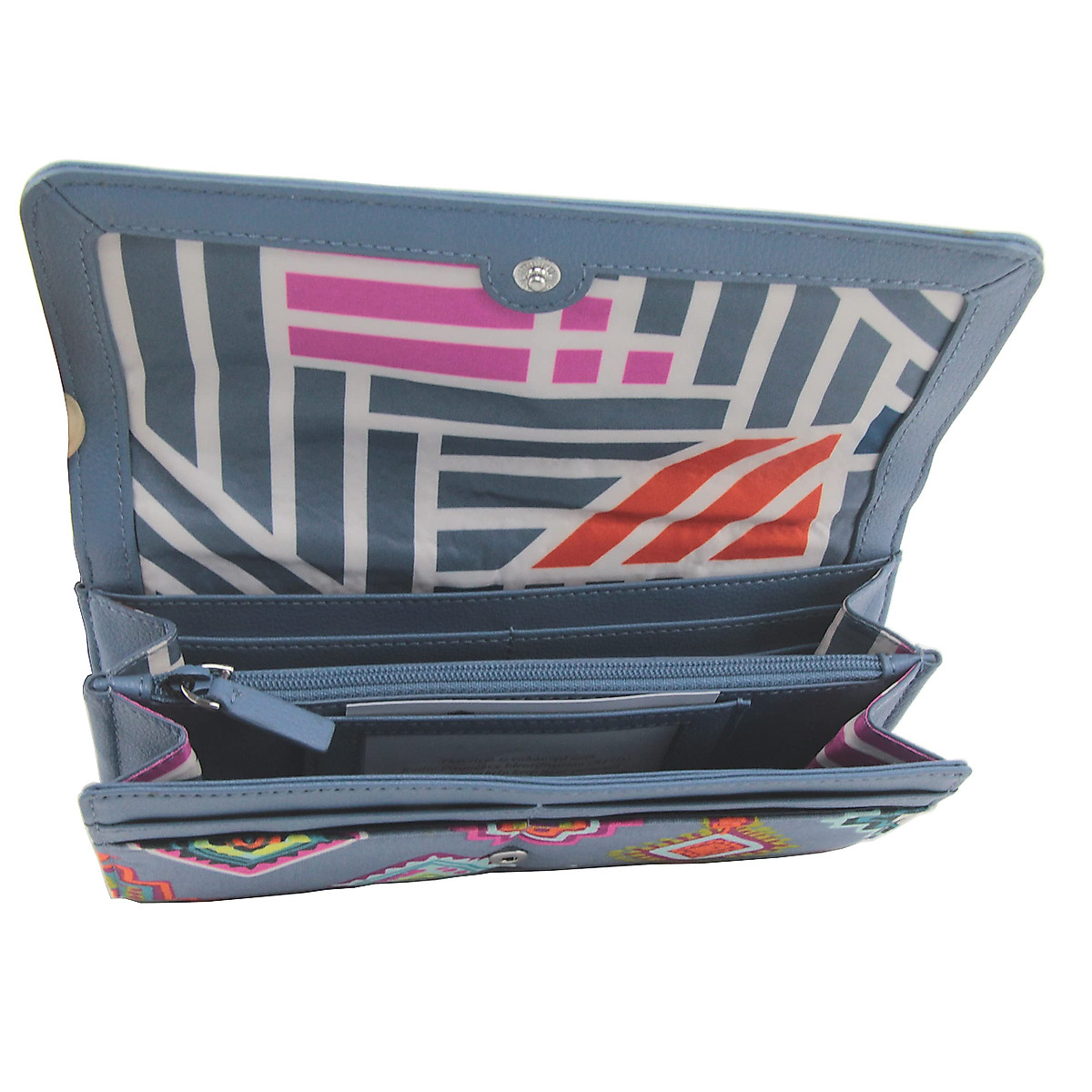 Vera Bradley Women's RFID Audrey Wallet Painted Medallions One Size