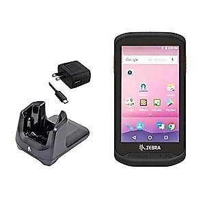 Zebra TC20 Scanner with Cradle Included, Android 8.1, WiFi, 2D/1D Barcode Reader (Renewed)