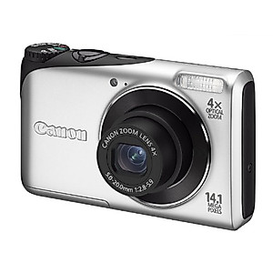 Canon Powershot A2200 14.1 MP Digital Camera with 4x Optical Zoom (Silver)