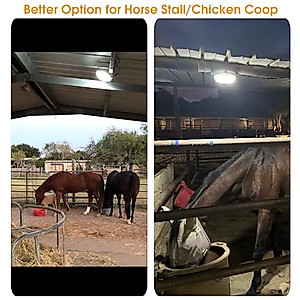 SunBonar Solar Lights Indoor Home Intelligent Solar Ceiling Light with Remote, Cool White/Warm White 1000Lumen Outdoor Solar Shed Light with ON/Off Switch for Barn, Porch, Patio, Carpot, Chicken Coop