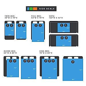 Degrees of Comfort 10lbs Kids Weighted Blanket with Cover, 1 x Cozyheat Minky Plush Cover Included | Micro Glass Beads Technology | 41x60 10 lbs Navy