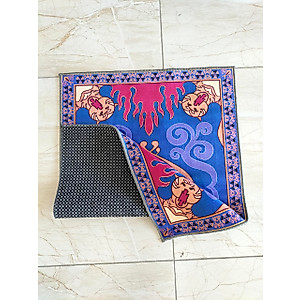 Aladdin Rug, Flying Rug, Magic Rug, Movie Rug, Area Rug, Fan Rug, Living Room Rug, Kids Room Rug, Non Slip Rug, Floor Rug, Purple Rug coolVibesR148.1 (23”x31”)=60x80cm=1.9 ft x2.6 ft