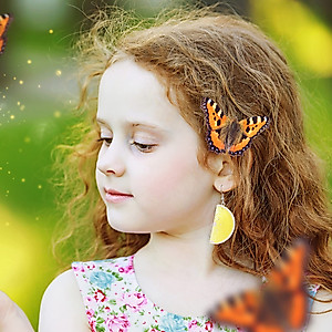 Subiceto 20 Pairs Weird Funny Earrings For Women Teens Gummy Bear Goldfish Water Bottle Mushroom Dinosaur Moon and Stars Strawberry Egg Cute Aesthetic Drop Dangle Earring Set