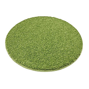 12 Rainbow Kids Crazy Carpet Circle Seats 18” Round Soft Warm Floor Mat - Cushions | Classroom, Story Time, Group Activity, Time-Out Spot Marker and Fun. Home Bedroom & Play Areas - USA Made