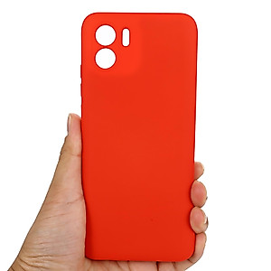 Case for Xiaomi Redmi A1/Xiaomi Redmi A2, Liquid Silicone Protective Phone Case for Xiaomi Redmi A1/Xiaomi Redmi A2 with Silicone Lanyard, Slim Thin Soft Shockproof Cover for Xiaomi Redmi A1/Redmi A2