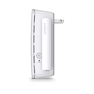 Linksys WiFi Extender, WiFi 5 Range Booster, Dual-Band Booster, Compact Wall Plug Design, 1,000 Sq. ft Coverage, Speeds up to (AC750) 750Mbps - RE6300