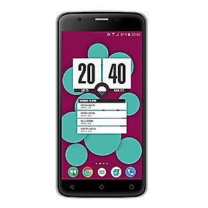 RCA Q1 4G LTE, 16GB, Unlocked Dual SIM Cell Phone, Android 6.0 - Black