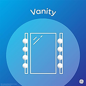 GE LED Light Bulbs, 60 Watt, Soft White, G25 Globe Bulbs, Clear, Medium Base (2 Pack)