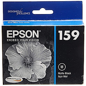 Epson T159120 UltraChrome Hi-Gloss Photo Black Cartridge