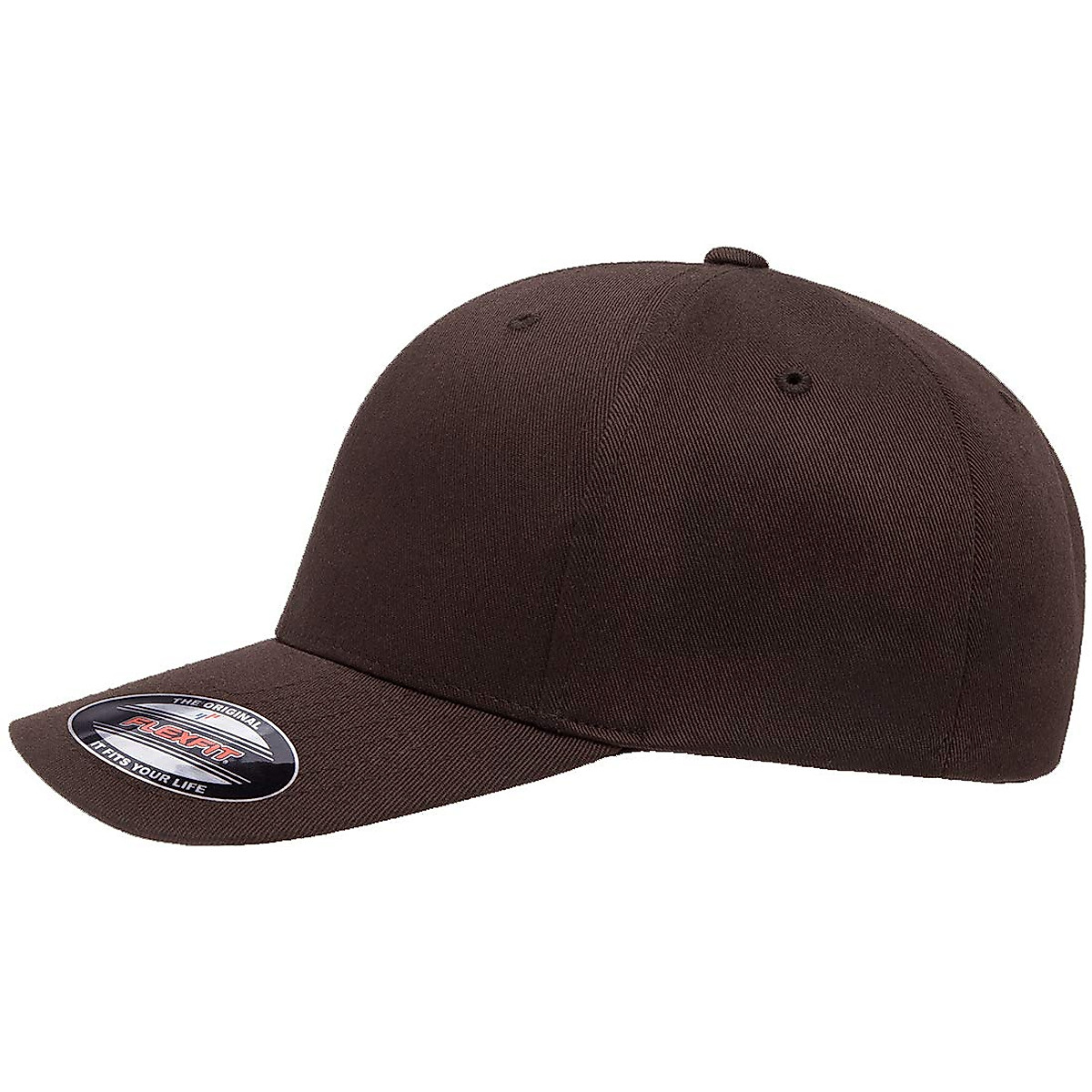 1984 1985 1986 Ford SVO Mustang Turbo Outline Design Flexfit 6277 Athletic Baseball Fitted Hat Cap Brown S/M