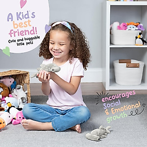 Forest & Twelfth Stuffed Hammerhead Shark, Single Mini Stuffed Animal Plush Toy for Kids, Ocean Party Favors and Goody Bags, Classroom Treasure Box Prizes, Stocking Stuffers (Hammerhead Shark)