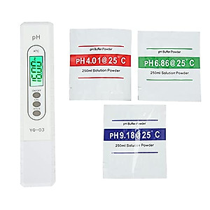 PH Tester, Digital Water Quality PH Meter Value Lock LED Display Multipurpose for Aquaculture for Aquarium
