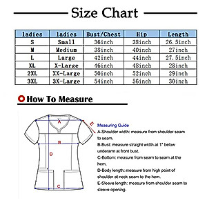 St. Patrick's Day Scrub Tops Women Cute V-Neck Green Shamrocks Printed Working Uniforms Shirt 2 Pockets Holiday Tshirt