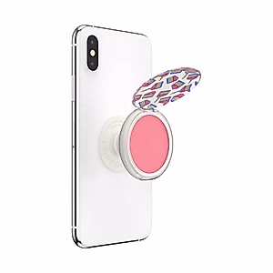 PopSockets Lip Balm Phone Grip with Expanding Kickstand, PopLips, PopSockets for Phone - Birthday Cake