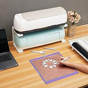 Duryeo Legs Stand Compatible with Cricut Maker 3 &Maker/Explore Air 2 & Explore 3, Heightened Space-Saving Organiser for Cricut Cutting Machines, Accessories and Supplies (Machine Not Included)