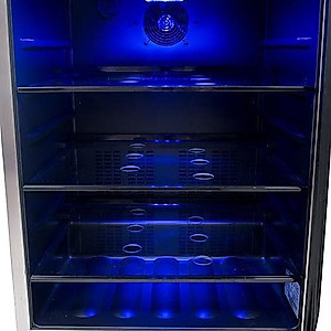 EdgeStar CBR1501SSOD 24 Inch Wide 142 Can Built-In Outdoor Beverage Cooler