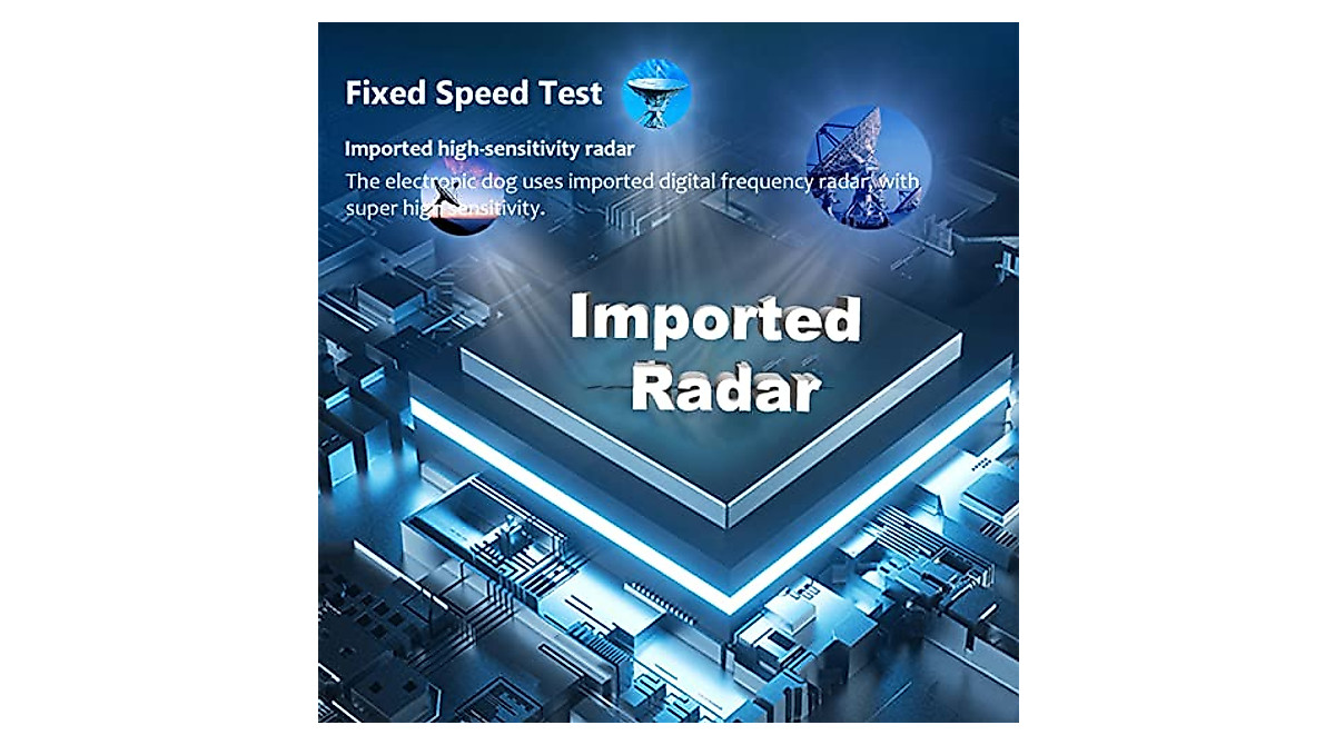Sanpyl 360° Radar Detector for Cars with Long Range Detection