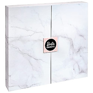 Barbie Signature @BarbieStyle Fully Poseable Fashion Doll (12-in Brunette with Braids) with 2 Tops, Shorts, Skirt, Coat, 2 Pairs of Shoes & Accessories, Gift for Collector