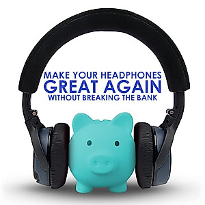 AHG Premium Replacement SoundLink OE Pads Cushions Compatible with Bose SoundLink On-Ear Wireless Headphones, On-Ear Wireless, On-Ear 2 & SoundTrue On-Ear - Soft, Great Comfort + Durability (Black)