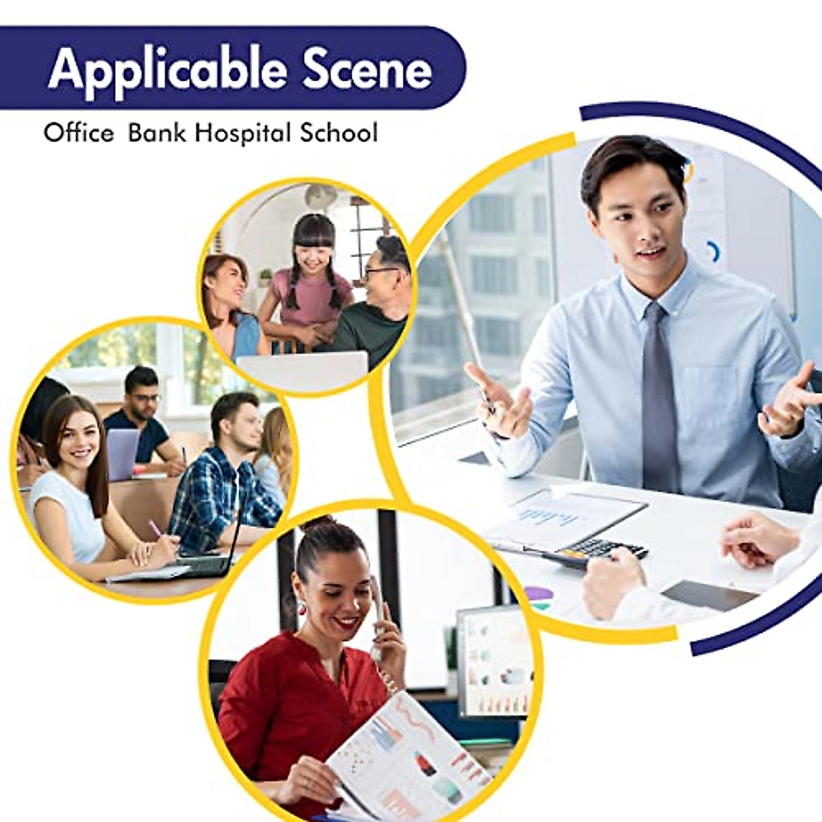 INFITONER 414A Toner Cartridges 4 Pack (with Chip) Compatible Replacement for HP 414A 414X W2020A for HP Color Pro MFP M479fdw M479fdn M454dw M454dn Printer Ink (Black Cyan Magenta Yellow)