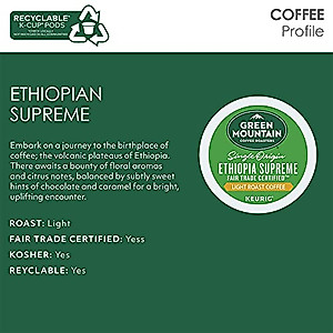 Keurig Green Mountain Coffee Roasters Single Origin Collection Variety Pack, Single-Serve Keurig K-Cup Pods, 40 Count