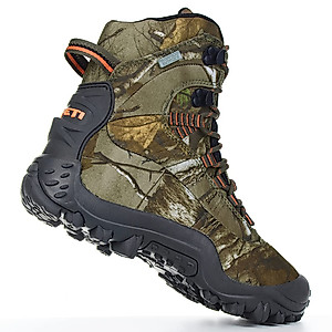 XPETI Men’s Thermator Mid-Rise Waterproof Hiking Boot Insulated Non-Slip camouflage 14