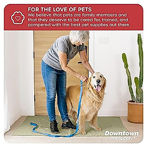 My Doggy Place Microfiber Dog Mat for Muddy Paws, 60" x 36" Oatmeal - Non-Slip, Absorbent and Quick-Drying Dog Paw Cleaning Mat, Washer and Dryer Safe - X-Large/Runner