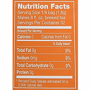 China Mist Iced Tea – Passion Fruit Black Tea Infusion – Refreshing and Delicious – Each Tea Bag Yields 1/2 Gallon – 4 bags