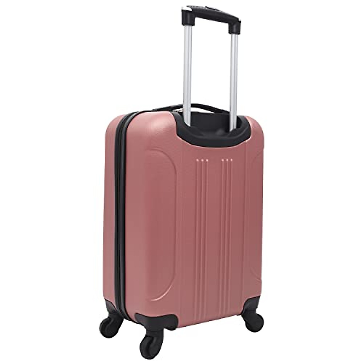 Travelers Club Cosmo Hardside Spinner Luggage, Rose Gold, Carry-On 20-Inch