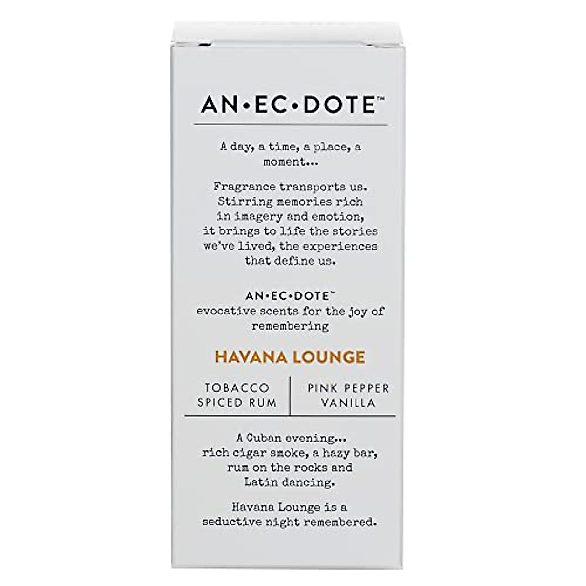 Anecdote PB ParfumsBelcam Fragrances Havana Lounge Edt Spray