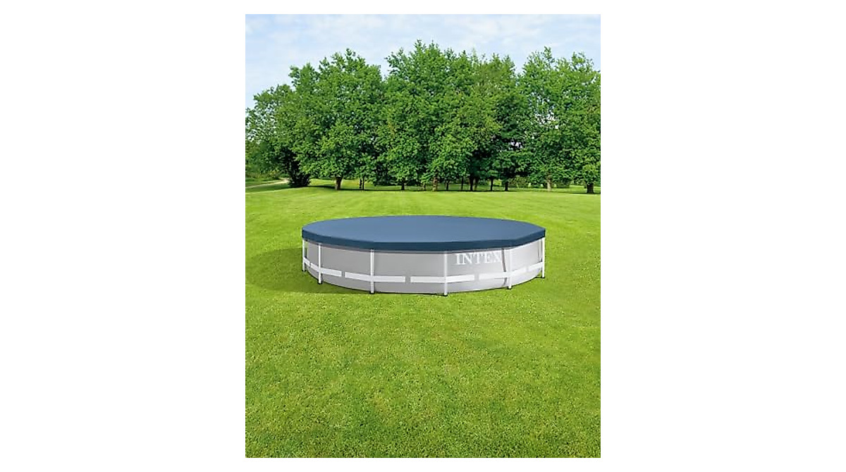 Intex 12ft Pool Cover - Debris & Sun Protection | Easy Installation