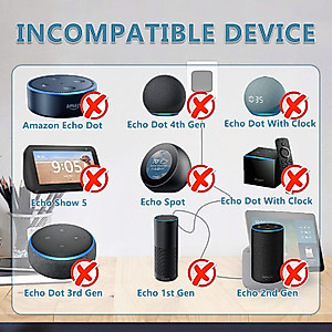 ZTTXL 30W Power Adapter for Echo (4th Gen), Echo (3rd Gen), Echo Show 10 (3rd Gen), Echo Show (2nd Gen), Echo Show 8, and Echo Plus (2nd Gen), 5.8Ft AC Adapter Power Cord