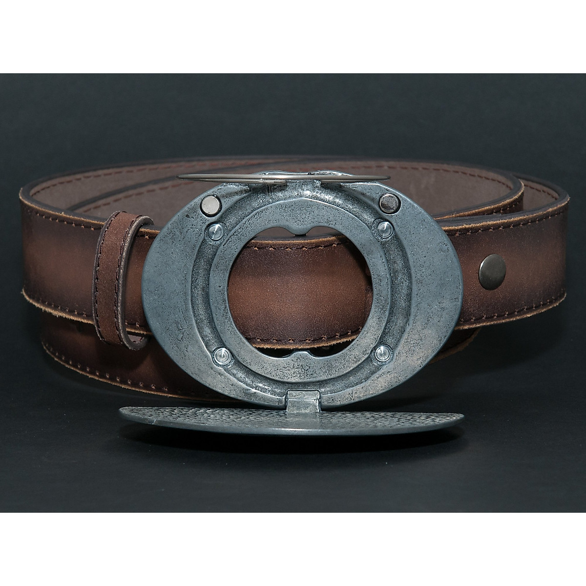 The BevBuckle for your belt! Holds your bottle or can so you can be hands free! (ORIGINAL)