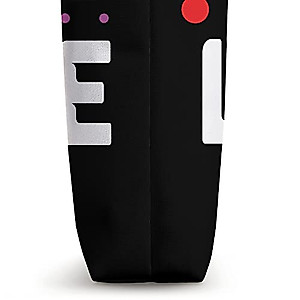 Support Care Visually Impaired Dots Love Braille Tote Bag