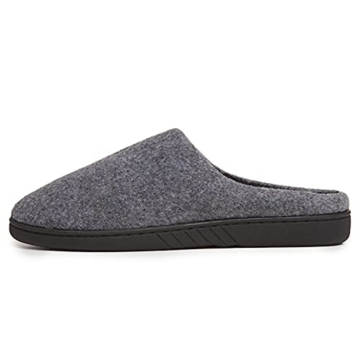 Lucky Brand Mens Faux Wool Clog Slippers with Memory Foam