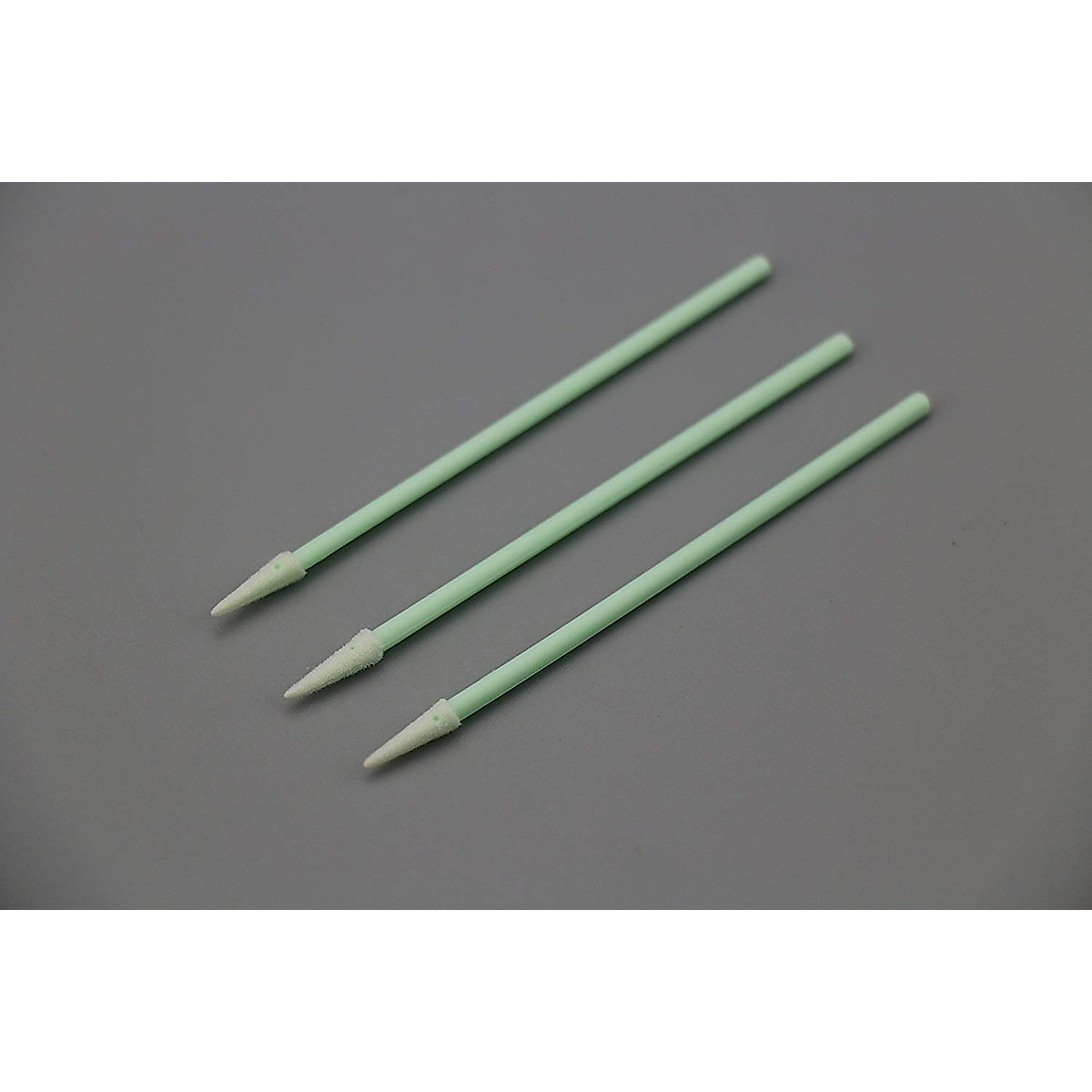 3.0" PCB Board Cleaning Swabs, Cleanroom Lint Free Pointed Foam Tip Swab for Camera, Optical Lens, Electronics, Detailing, Small Hole and Hard-to-Reach Area CK-FS750 (100)