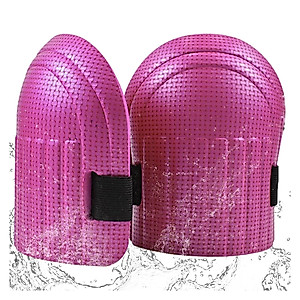 TIANSDL Garden Kneeling Pad, Shockproof Adult Knee Pads, Protective Collision Avoidance Kneepads Thickened Cushion For Gardening, Flooring ( Color : Pink )