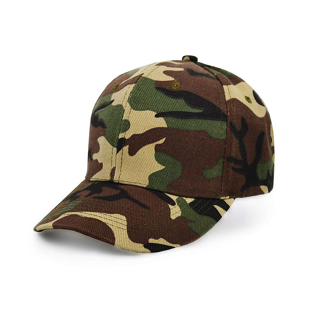 UltraKey Mens Army Military Camo Cap Baseball Casquette Camouflage Hats for Men Hunting (Green)