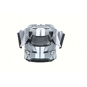 Kinsmart 2017 Ford GT, Silver 5391DF - 1/38 Scale Diecast Model Toy Car