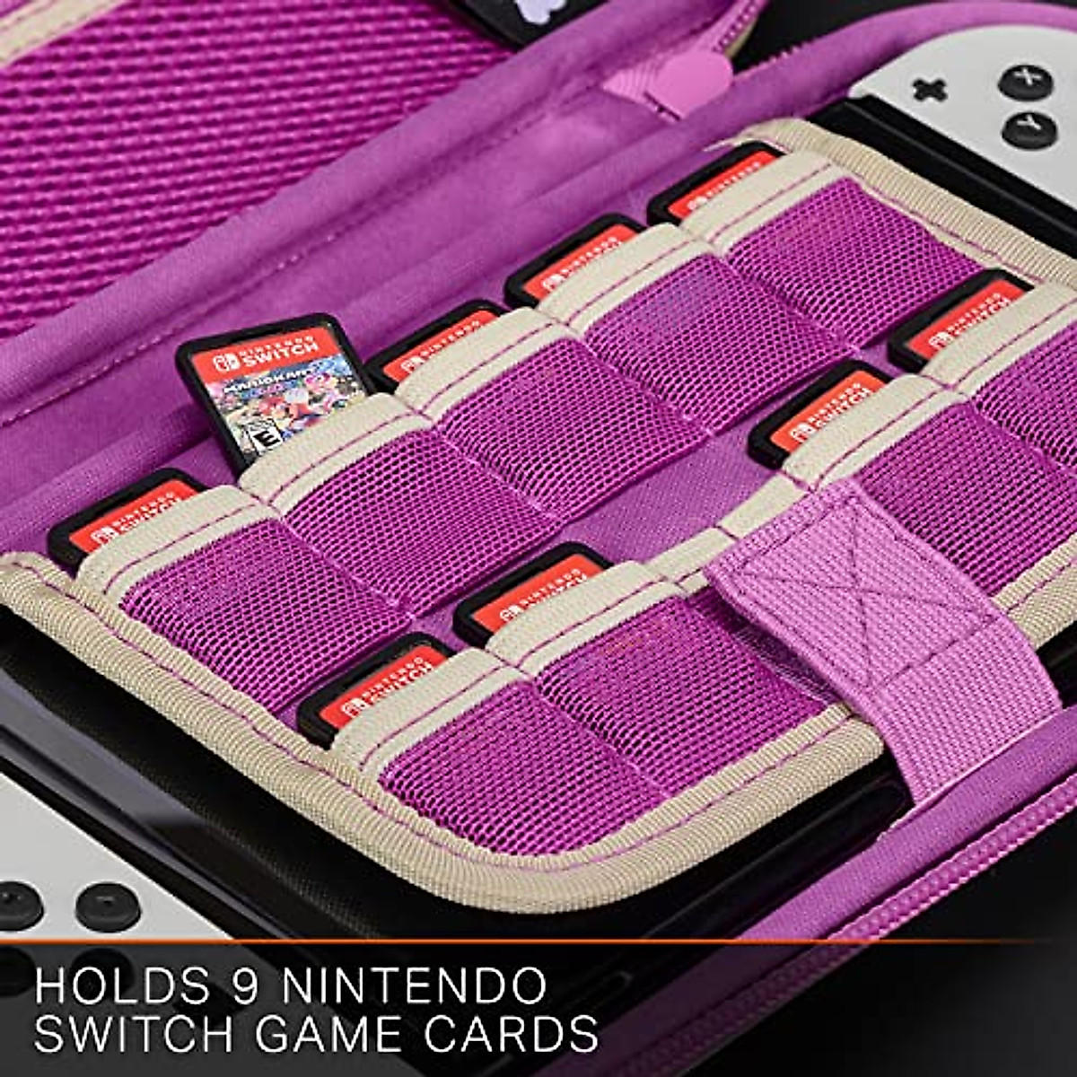 PowerA Protection Case for Nintendo Switch - Rainbow Run Mario, protective case, gaming case, console case - Nintendo Switch;