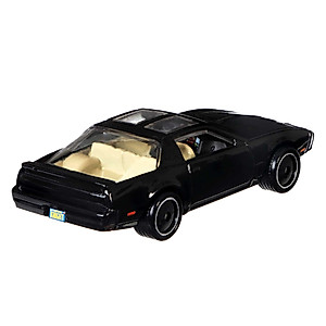 Hot Wheels Retro Entertainment Collection of The Knight Rider KITT 1:64 Scale Vehicle from Blockbuster Movies, TV, & Video Games, Iconic Replicas for Play or Display, Gift for Collectors