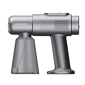 KONBANZE Handheld Nano Machine Fogger Machine，Electrostatic Sprayer，Sanitizer Spray Machine with Blue Light，Electrostatic Nano Atomizer Sprayer & Cordless Nano Steam for Home Office Garden ues (Gray)