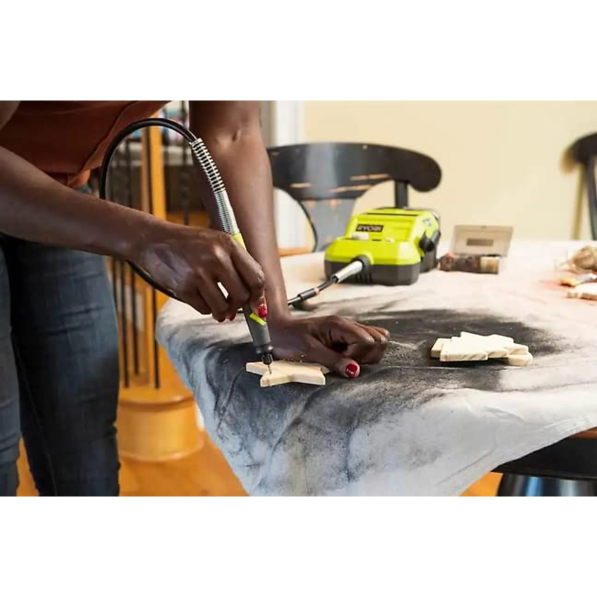 RYOBI P460SB ONE+ 18V Cordless Rotary Tool with 2.0 Ah Battery and Charger