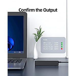 180W AC Charger Fit for Asus Tuf Gaming F15 FX505D FX505DD FX505DT FX505DU FX505DY FX505G FX505GT FX505GD FX505GE FX505GM FX505 FX506 FX506LI FX506LH FX506LU Laptop Supply Power Adapter Cord