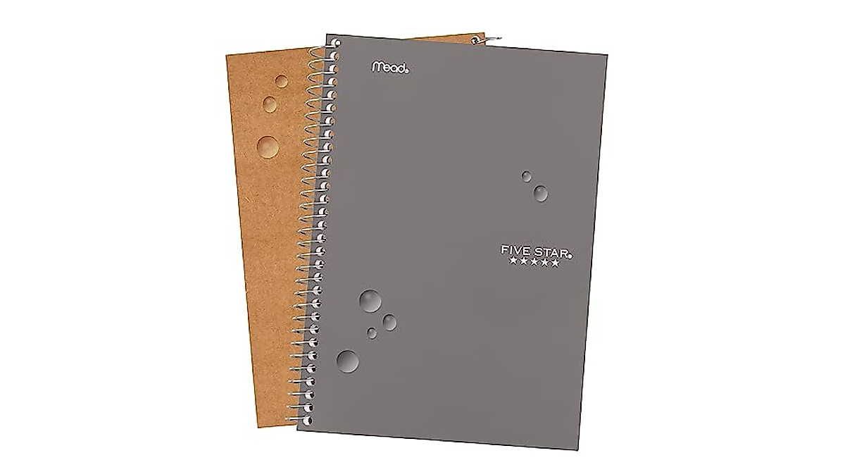 Small Spiral Notebook 2-Subject for College Notes | Five Star
