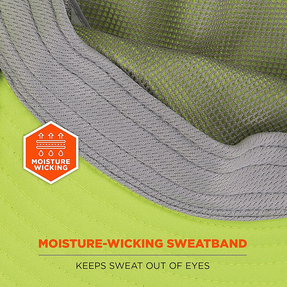 Ergodyne Ranger Hat-Neck Shade, Lime, L/XL