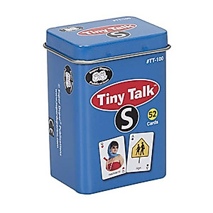 Super Duper Publications | Tiny Talk Articulation and Language S Sound Photo Flash Cards | Educational Resource for Children
